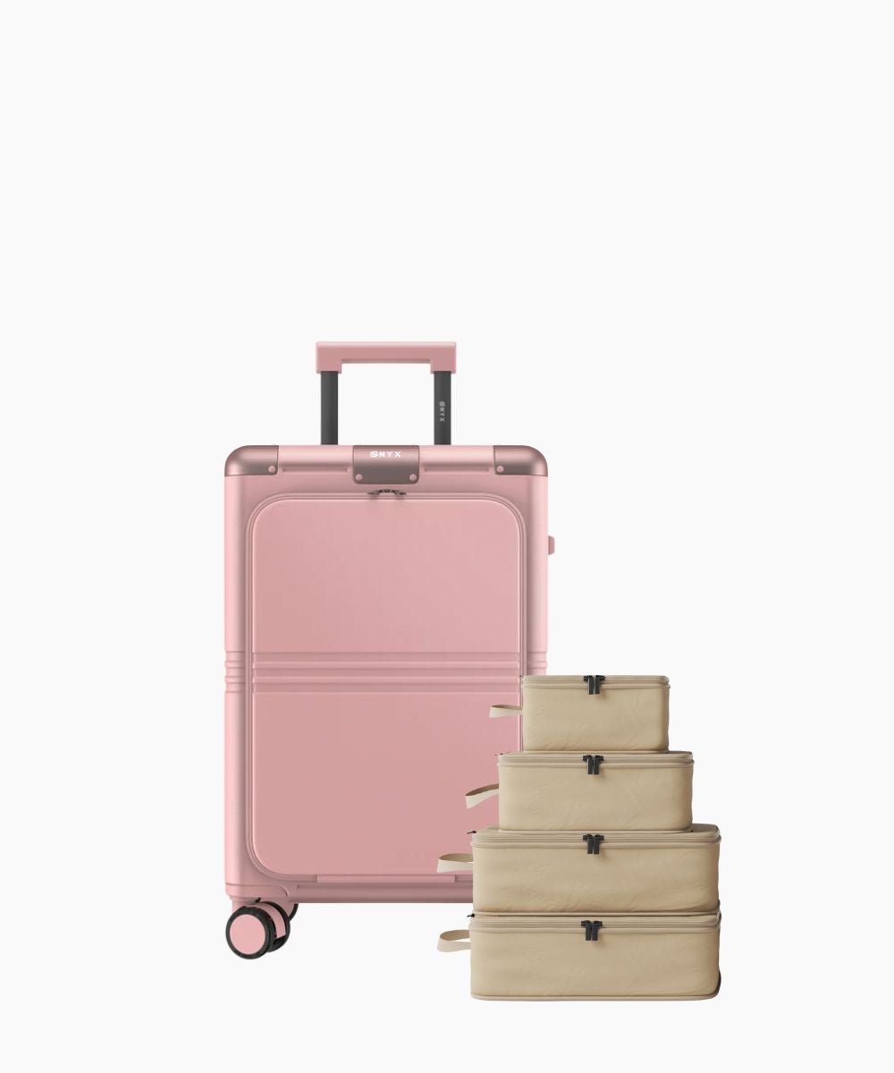 Handbagage en packing cubes bundel